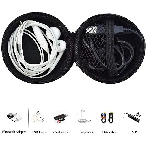Earphone Organizer Case,Mini Pouch Storage For Smartphone Earphone ...