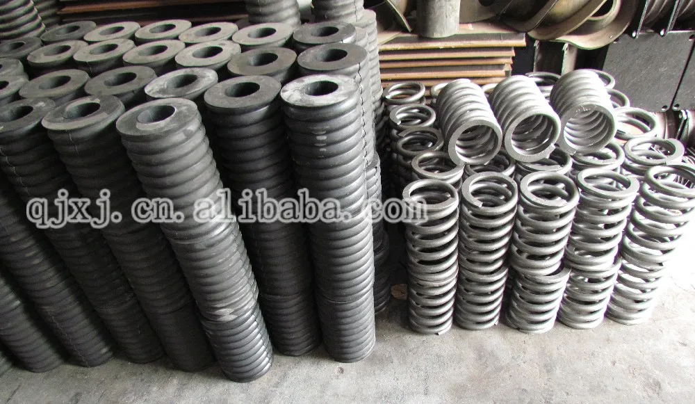 Rubber Spring Composite Spring Rubber With Metal Coil Spring - Buy ...