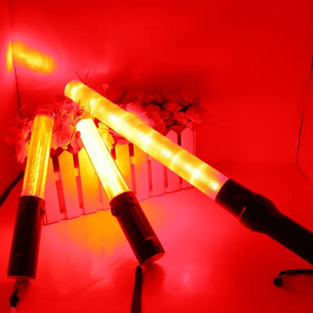 Led Rechargeable Traffic Stick Glowing Traffic Warning Stick Roadway ...