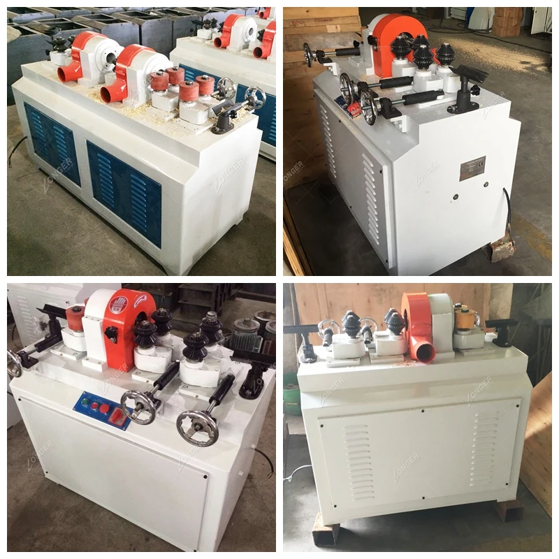 Automatic Production Line Wood Mop Rod Bar Rounding Maker Wooden Round ...