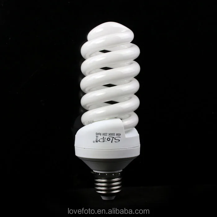 2015 New Photo Studio E27 110v 5500k 45w Bulb Energy Saving Video ...