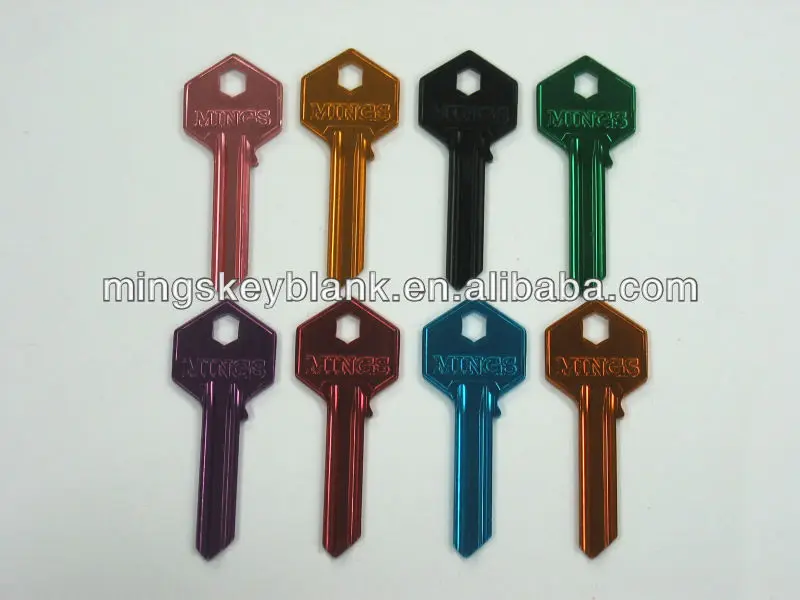 High Quality Ultra Light Unbendable Ul050 Color Key Blank Llaves - Buy ...