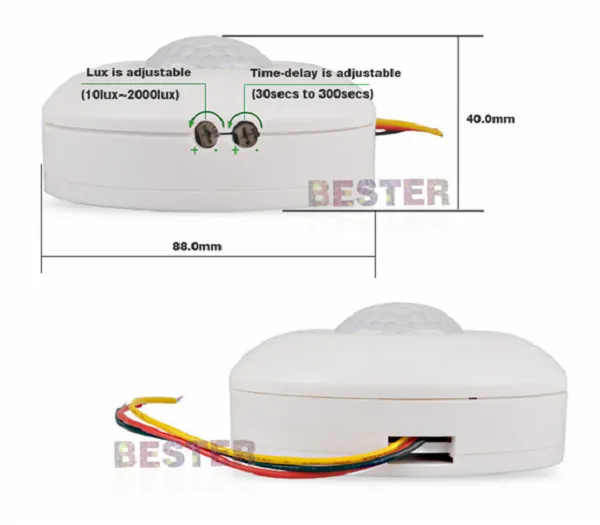 Small Motion Sensor,Dc12v/24v Pir Motion Sensor,Sensor Light Switch ...