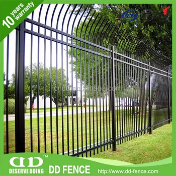 Galvanized Safety Steel Stockade Fence For Sale - Buy Galvanized Fence ...