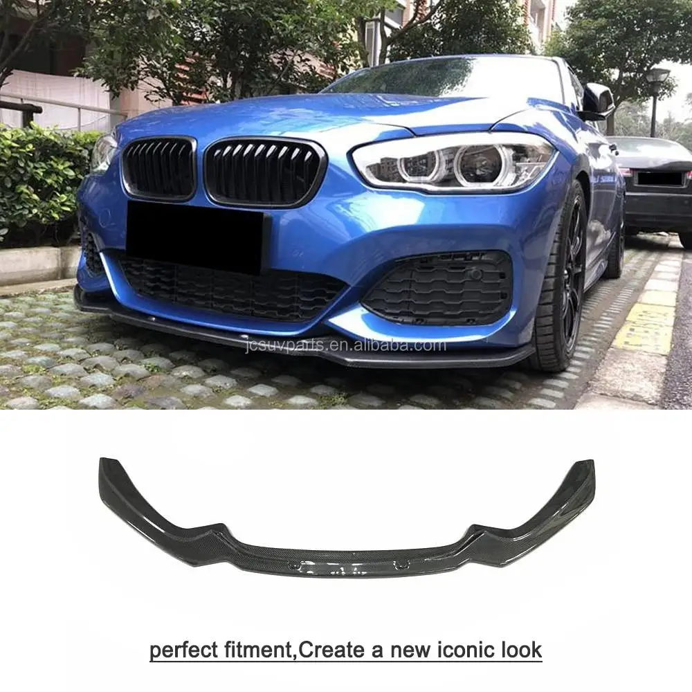 Carbon Fiber F20 Front Bumper Lip Spoiler for BMW 1 Series F20 M Sport ...