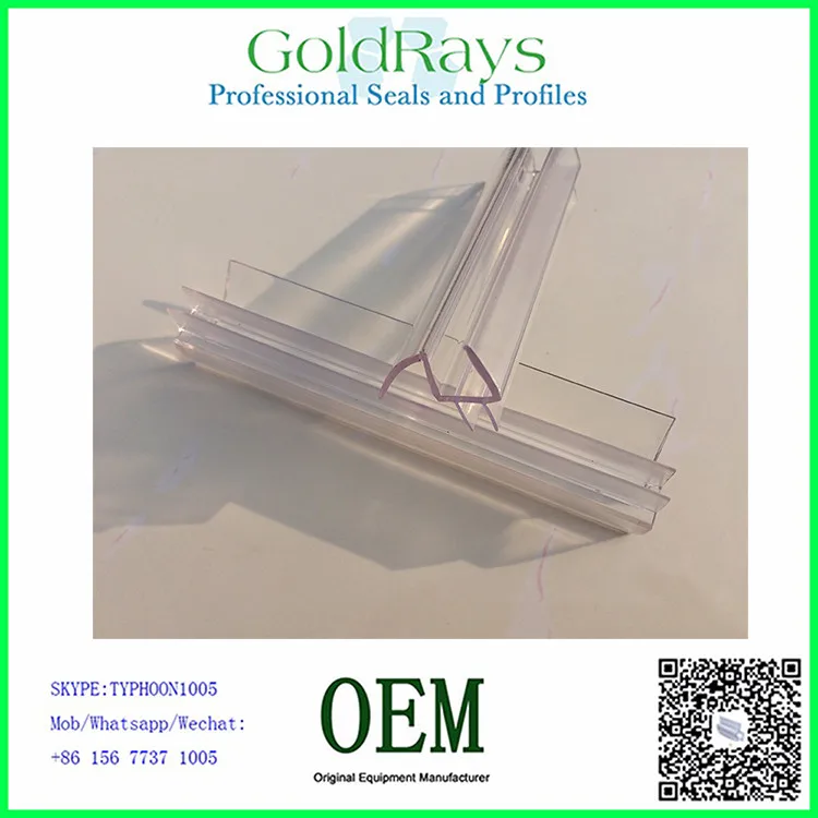 Bathroom Glass Door Accessory Plastic Edge Protector - Buy Plastic Edge ...