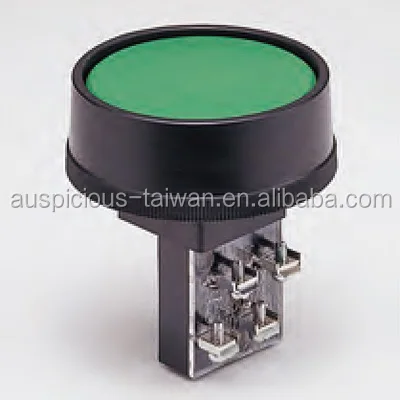 30mm Big Mushroom Head Momentary Push Button Switch With Guard Ring ...