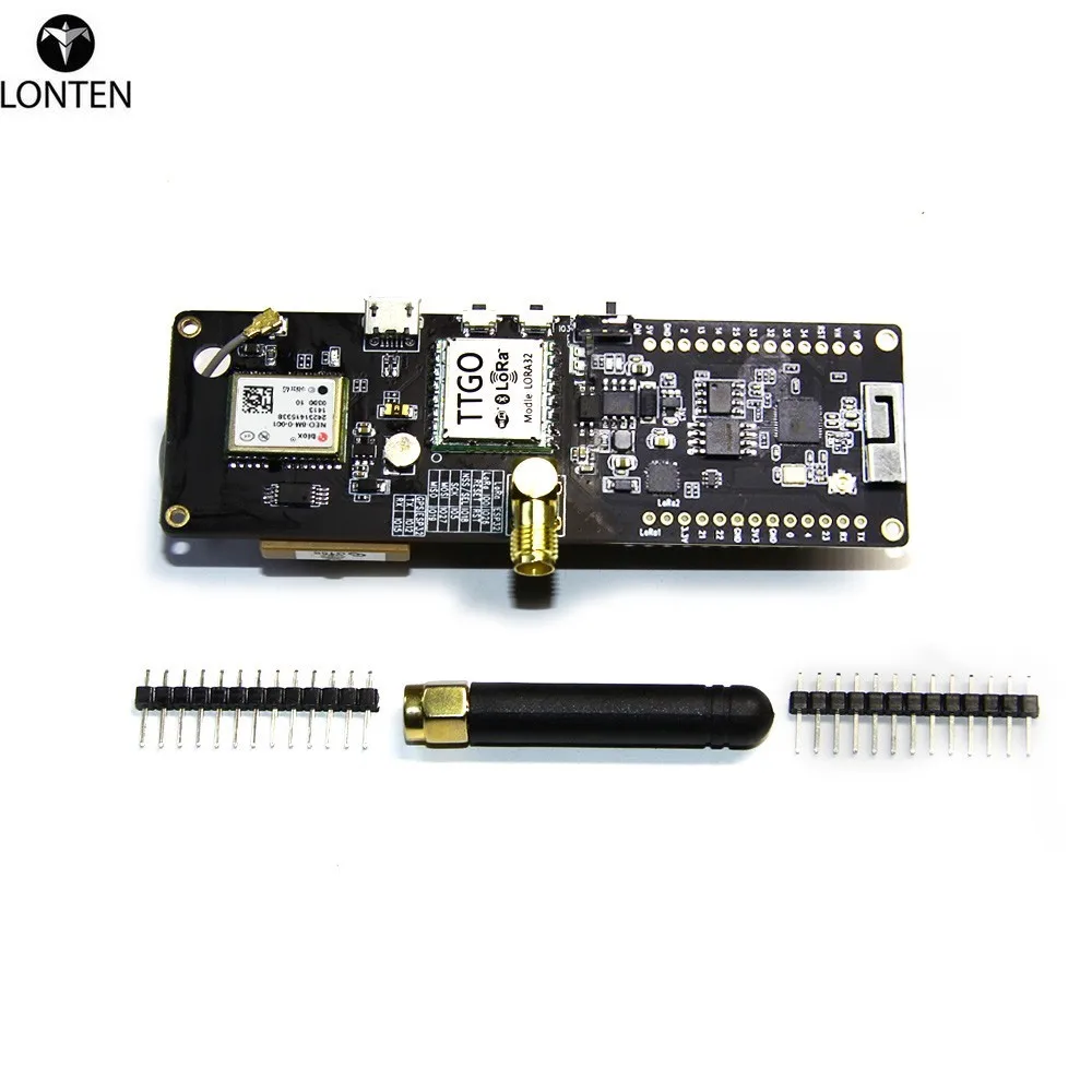Lonten NEW TTGO T-Beam ESP32 433/868/915Mhz WiFi Wirel Module ESP-32 ...