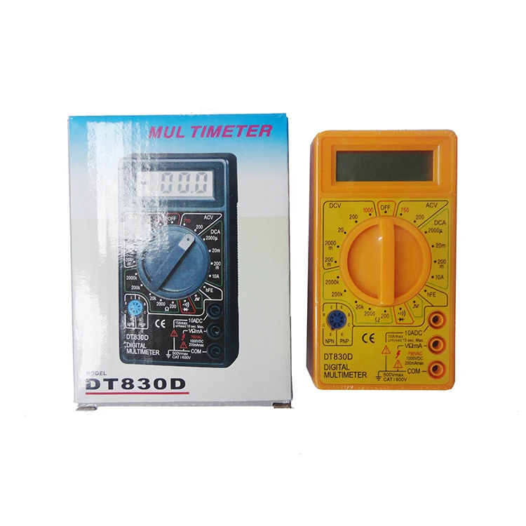 Pocket Size Dt-830d Digital Multimeter With Low Price - Buy Digital ...
