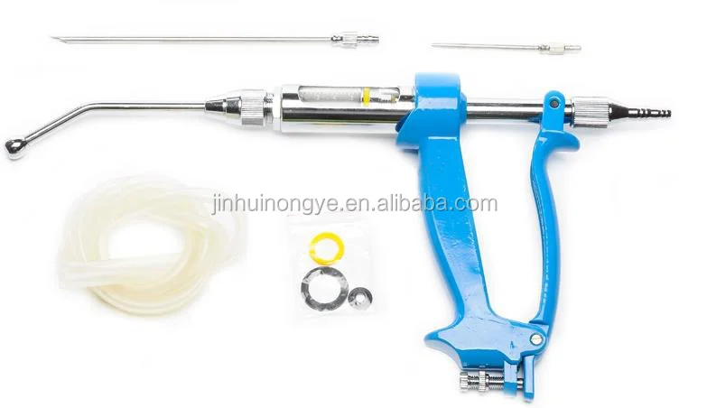 Veterinary Instruments Cattle Injection Gun/veterinary Syringe Gun/ 2ml ...