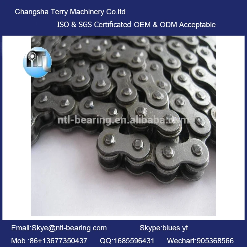 Ntl Short Pitch Precision Roller Chains B Series 12b-1 Simplex Roller ...
