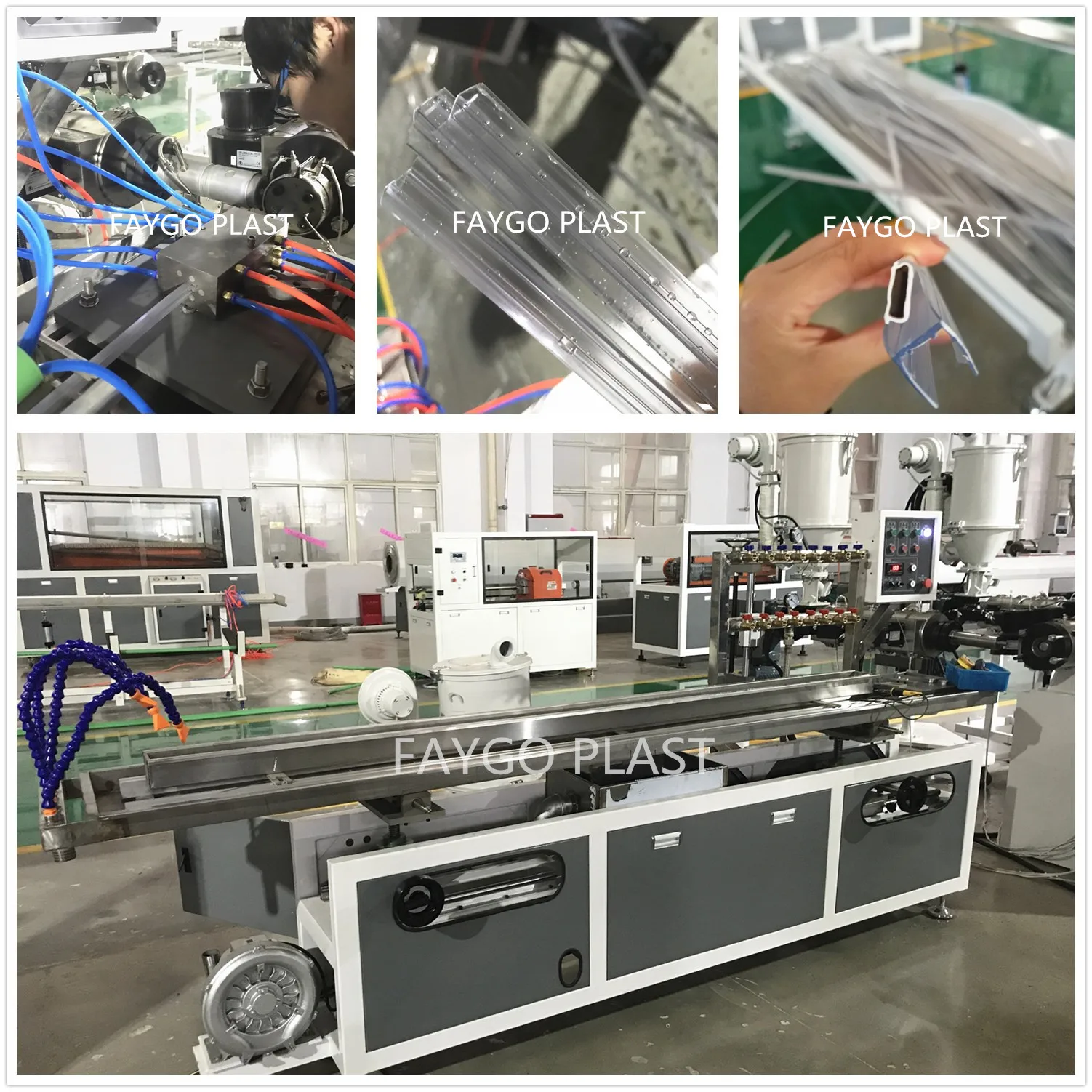 Soft PVC Sealing Strip Extruder Machine - Easy to Operate