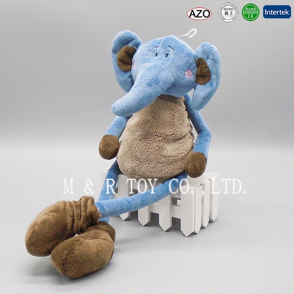 7 Inch Stuffed Animals Elephant Plush Toy With Long Legs - Buy Elephant ...