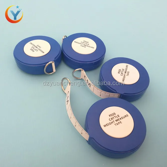 High Quality Retractable Animal Body Weight Measuring Tape,Pigs Cattle ...