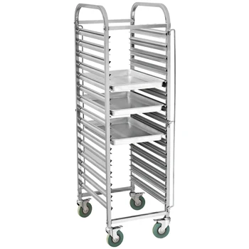 Restaurant Equipment Stainless Steel Bakery Tray Trolley For Kitchen Bn ...