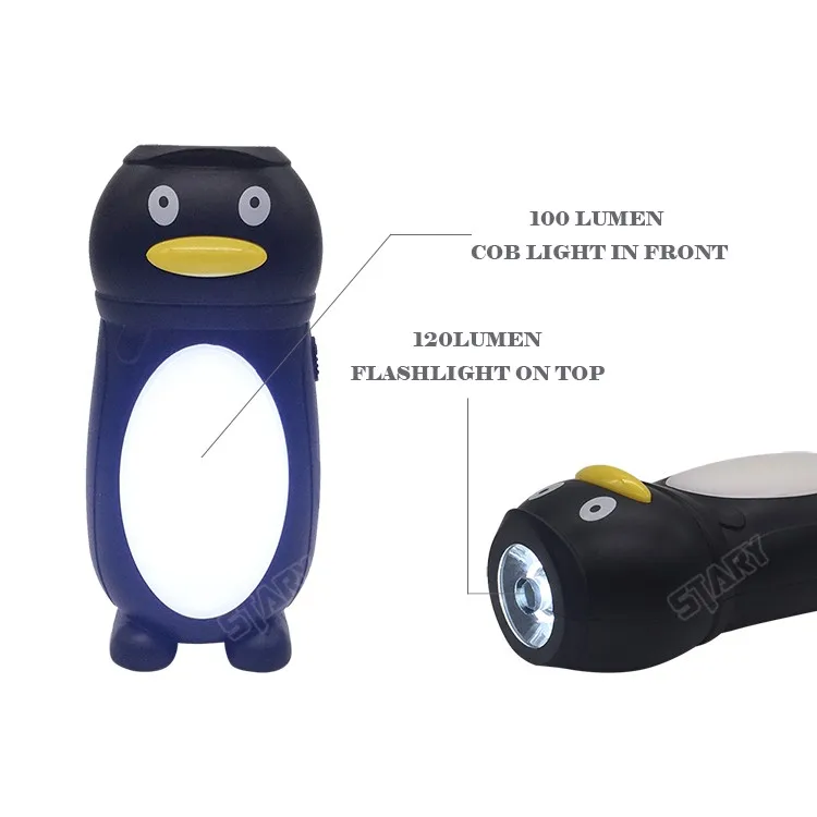 Child's Rechargeable Led Animal Flashlight For Kids Torch In Shape Of ...