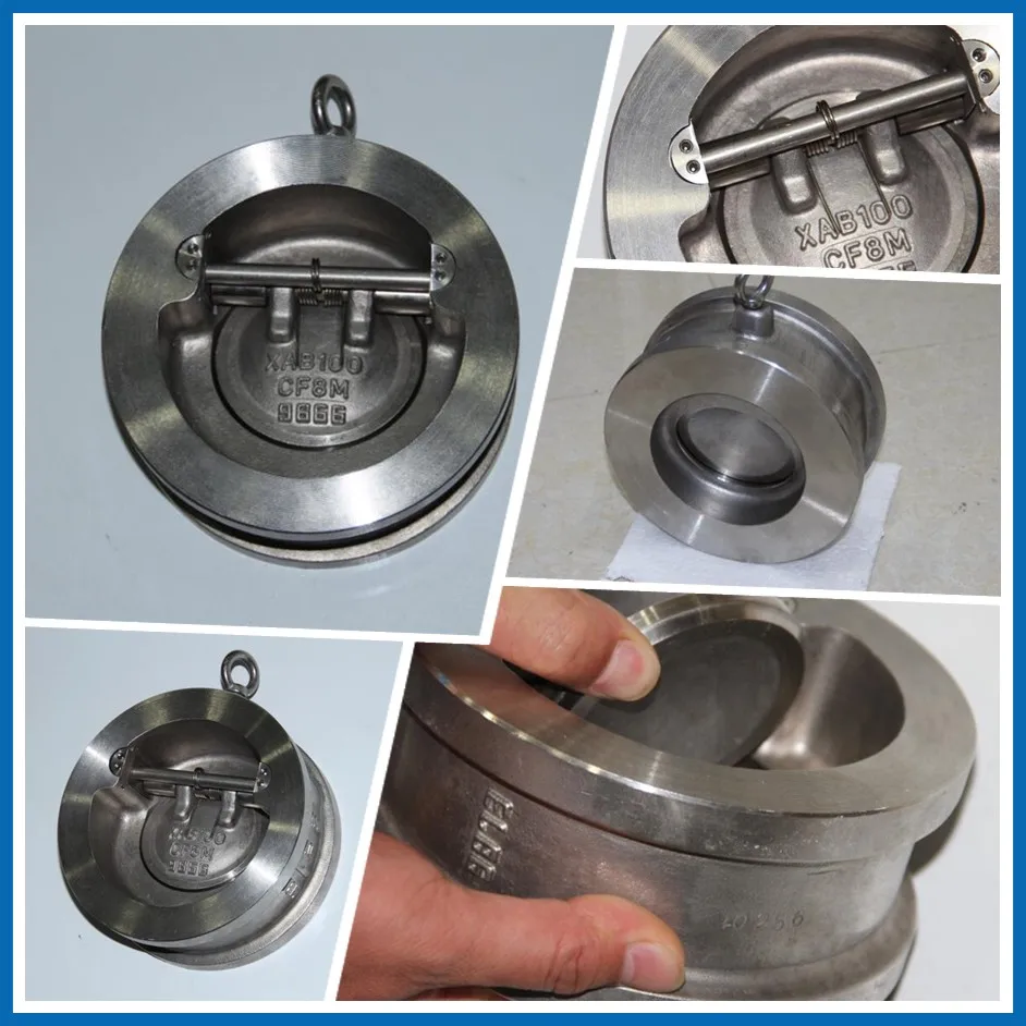 Single Tilting Disc Valve - CF8M Check Valve in Stainless Steel