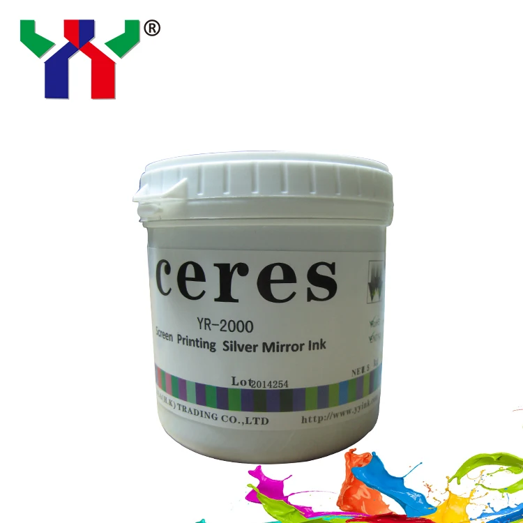 High Gloss And Mirror Effect Screen Printing Mirror Ink - Buy Mirror ...