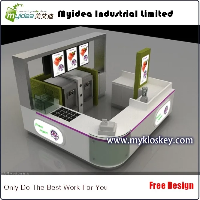 Myidea Unique Food Kiosk Design Ideas,Mall Food Kiosk For Sale - Buy ...