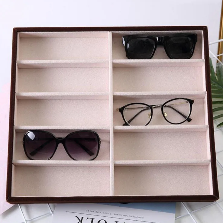 12-grid Drawer Glasses Display Box Jewelry Display Tray - Buy ...