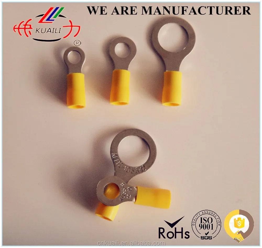 Insulated Ring Terminal AWG 12-10 - Reliable Connections