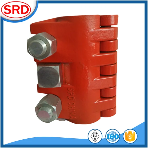 API Grade Oil Well Polished Rod Clamp With Single Bolt, Double Bolts or ...