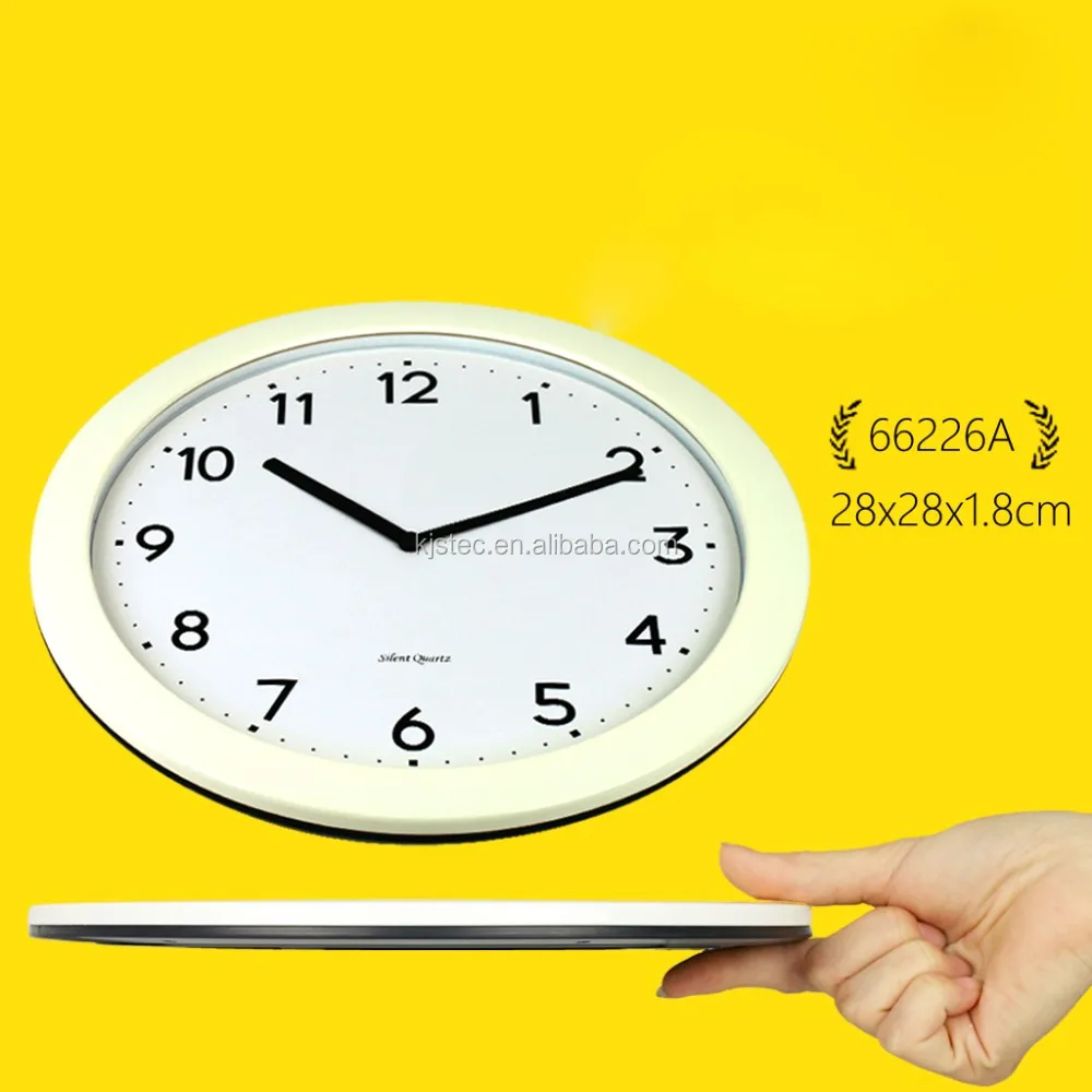 Simple Super Slim Plastic Wall Clock Ultra Thin Wall Clock| Alibaba.com