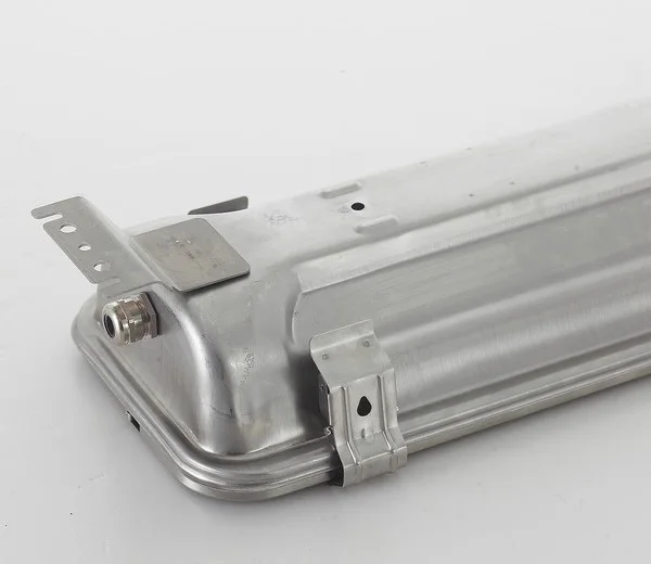 Stainless Steel Ip65 Waterproof Lighting Fixture 2x18w 2x36w 2x58w T8 Fluorescent Or Led Tube ...