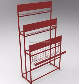 Multi-standard Free Standing Car Shop Wiper Blade Display Rack ...