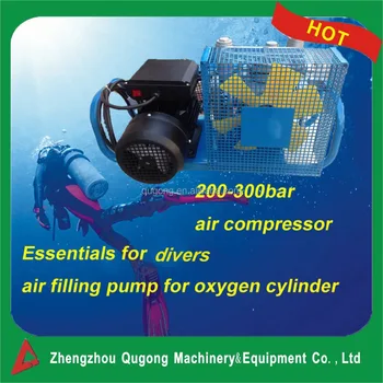 Zqg100b 200bar 300bar Ac Power Scuba Tank Compressor For Sale - Buy ...