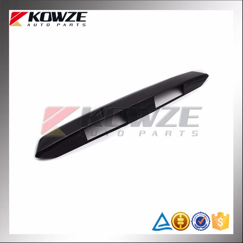 Upper Back Door License Plate Garnish For Mitsubishi Pajero Montero V93 ...