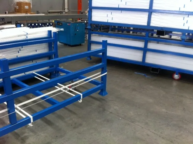 Steel Foldable Stacking Rack Used For Stock Or Transport Carry Long ...