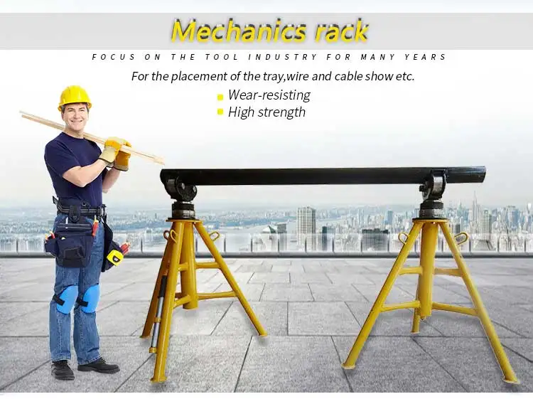 China Heavy Duty Mechanical Cable Stand Cable Reel Stand For Sale - Buy ...