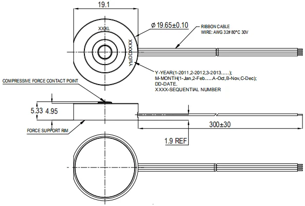 FX29 Force Sensor - Precision for Physical Therapy Devices