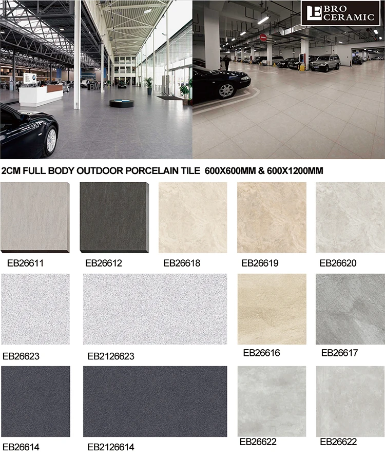 Black 600x1200mm Polar Black Granite Exterior Garage Flooring Tiles R13 ...