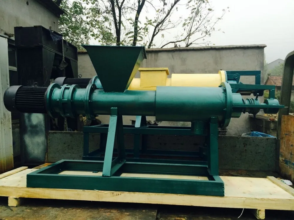 High Capacity Solid Liquid Separator Cow Dung Cleaning Machine - Buy ...