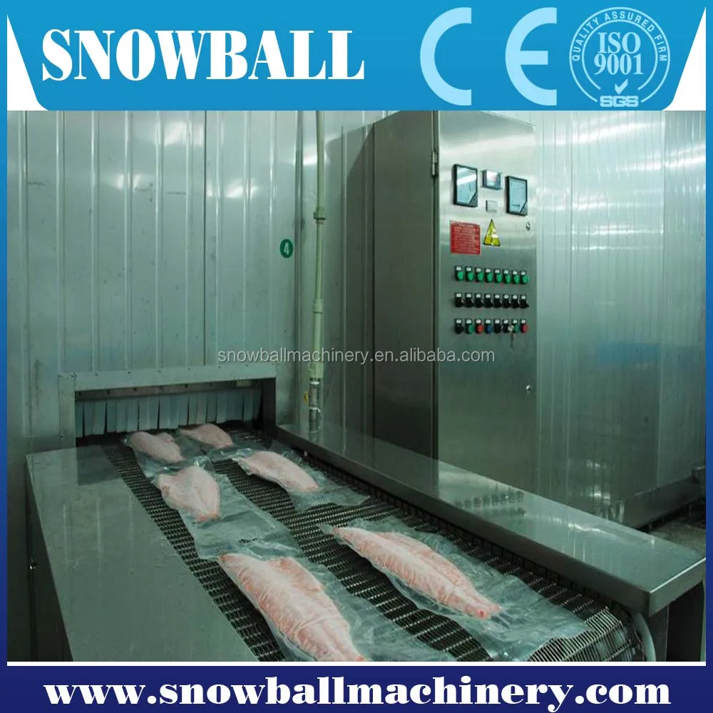 CE Approved Industrial Blast Freezers for High Productivity