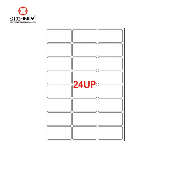 1000 Sheets 24 Up Shipping Label A4 Sheet Label Laser/inkjet Label ...