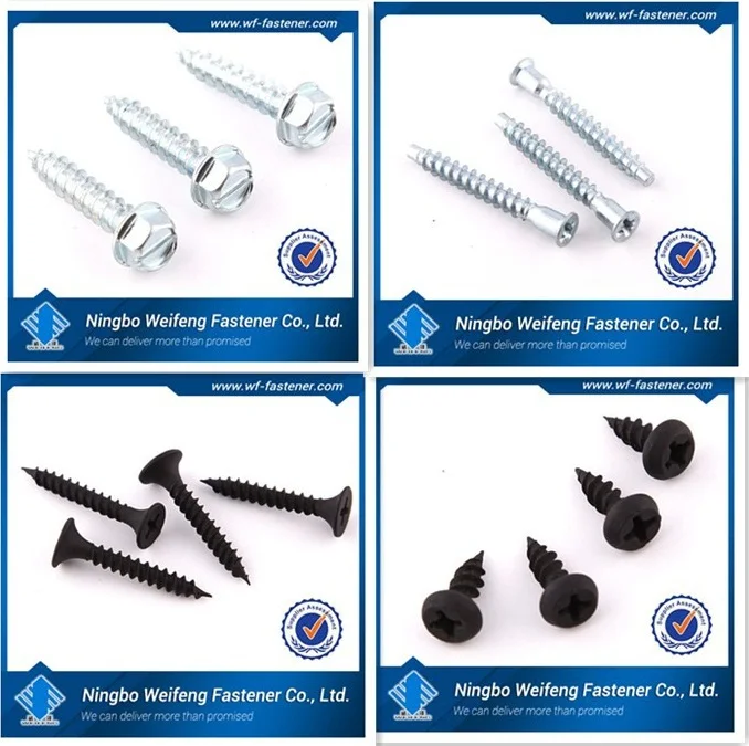 Robertson Head Stainless Steel Self Tapping Screw Yellow Zinc Plated ...