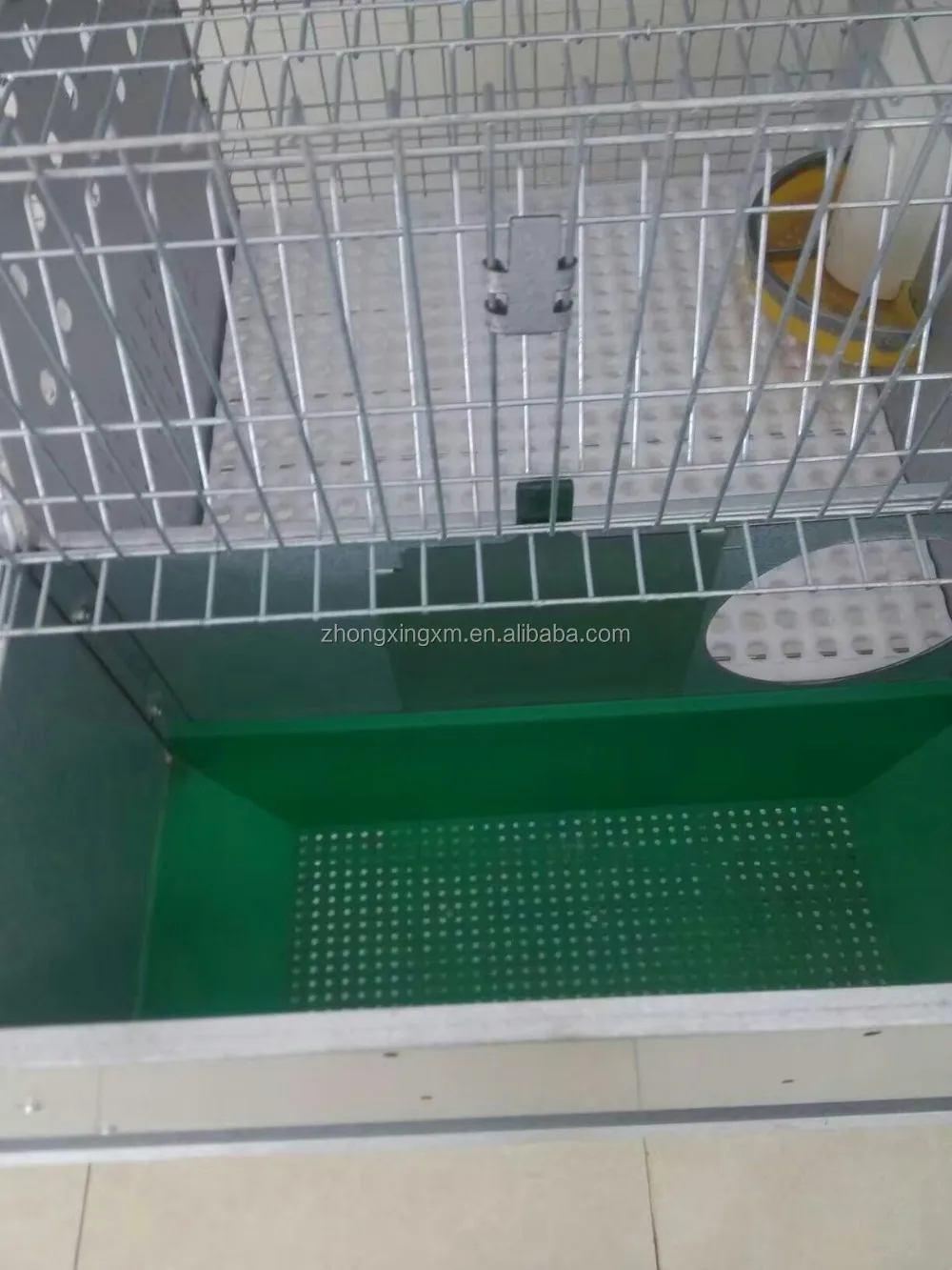 24 Position Mother and Baby Rabbit Cage for Farming Success