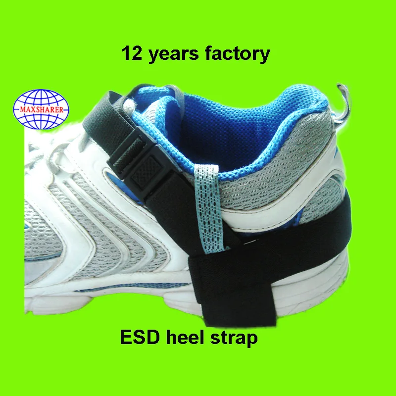 Professional Clean Room Anti Static Esd Nylon Heel Strap With ...