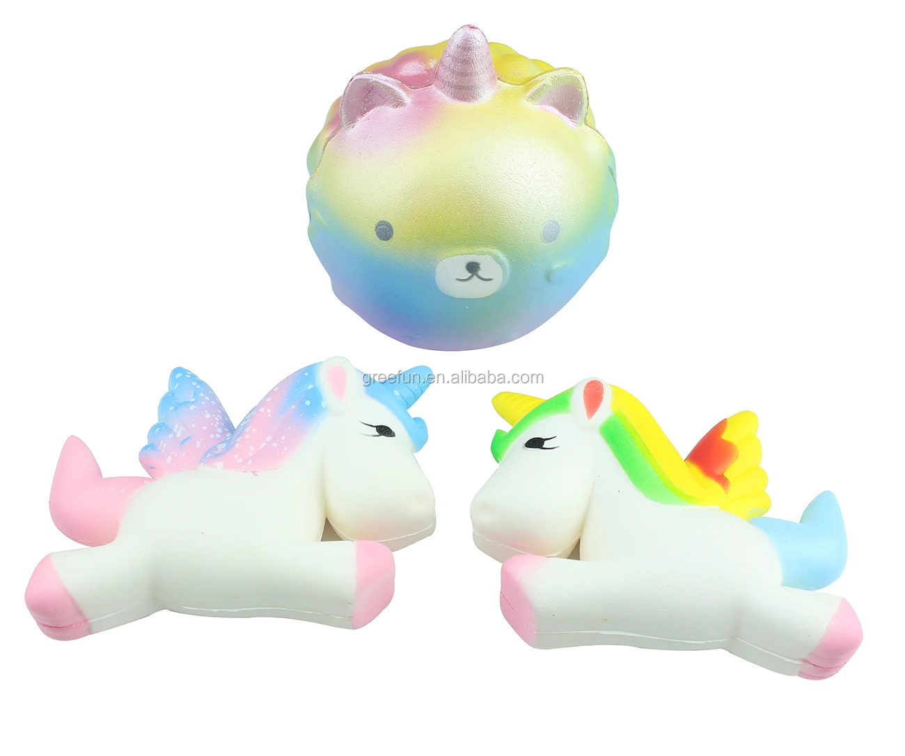 Manufacturer Hot Selling Custom Squishy Toys Popular Squishy Unicorn ...