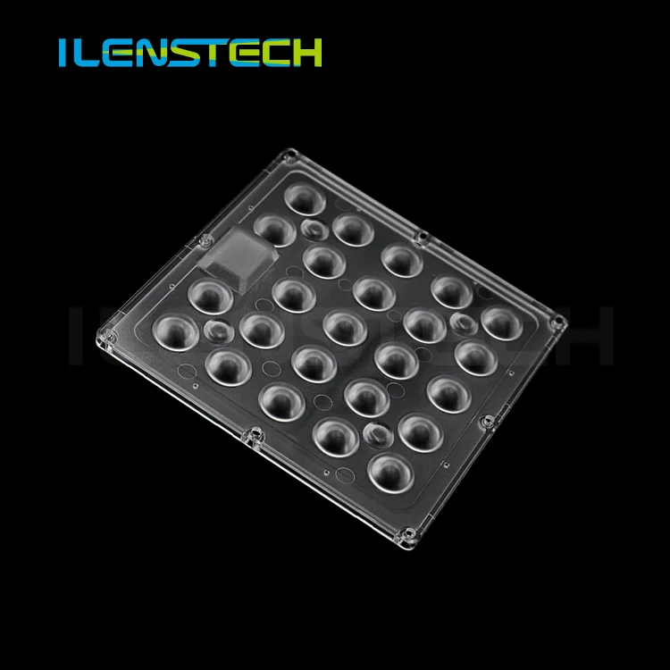 LED Optical Lens - 250mm Plastic Streetlight Lens 3030 3535