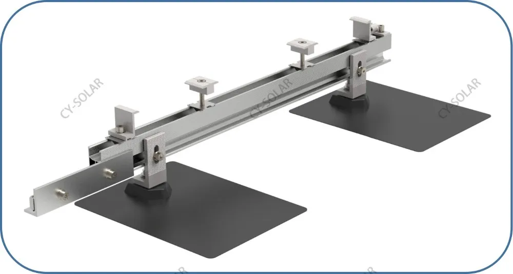 Asphalt Shingle Roof Solar Racking System For Home And Residential ...