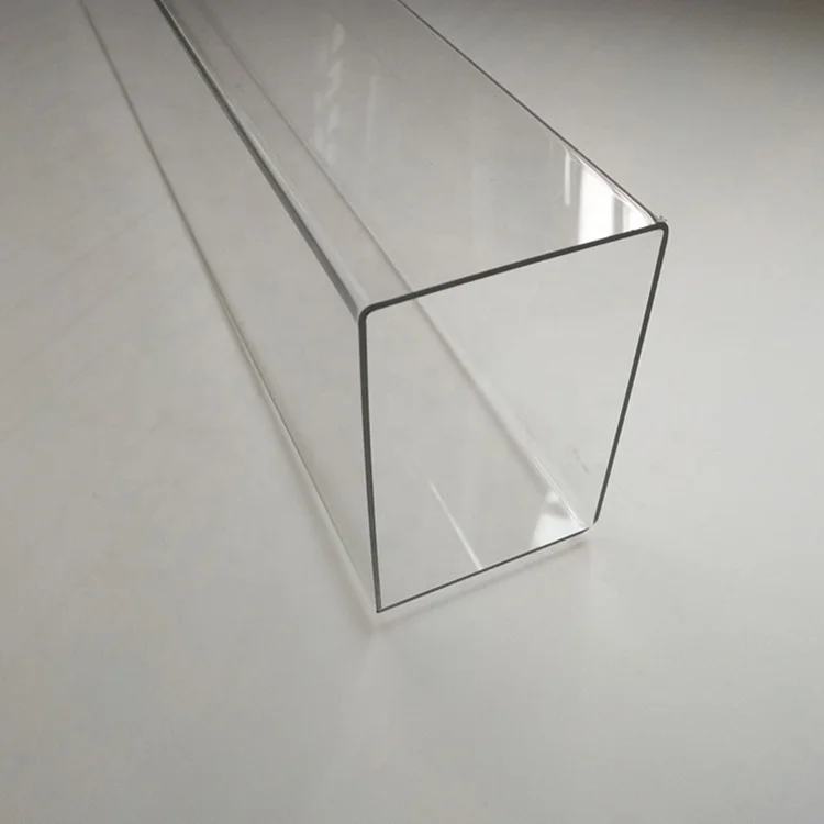 Extruded Acrylic Square Tube - PMMA Solid Tube for Lighting