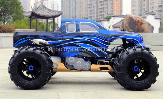 Hsp 94050 2.4g 1/5 Scale 4wd Rc Gas Monster Truck 26cc Engine Off Road ...