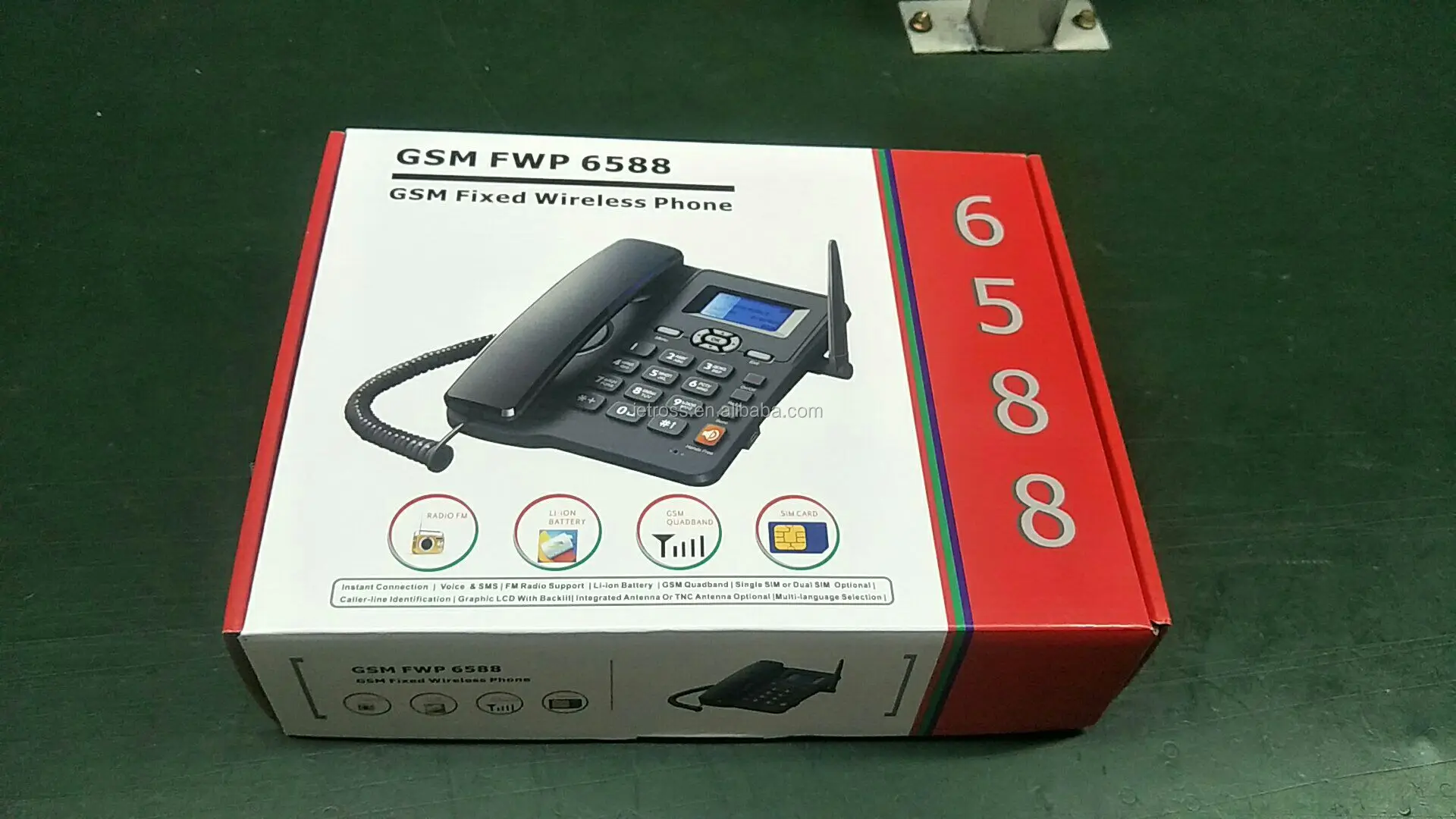 Dual Sim Table Phone Gsm Fwp G659 Fixed Wireless Desktop Phone For ...