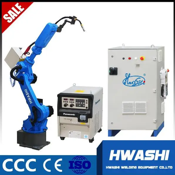6 Axis CNC Co2/argon MIG Industrial Automatic Welding Robot