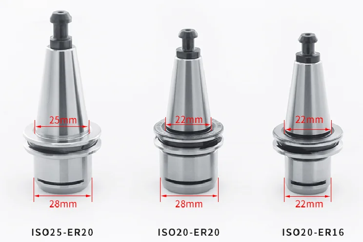 Tool Holders ISO25 Iso20 Er20 35l Collet Chuck G2.5 30000 Rpm
