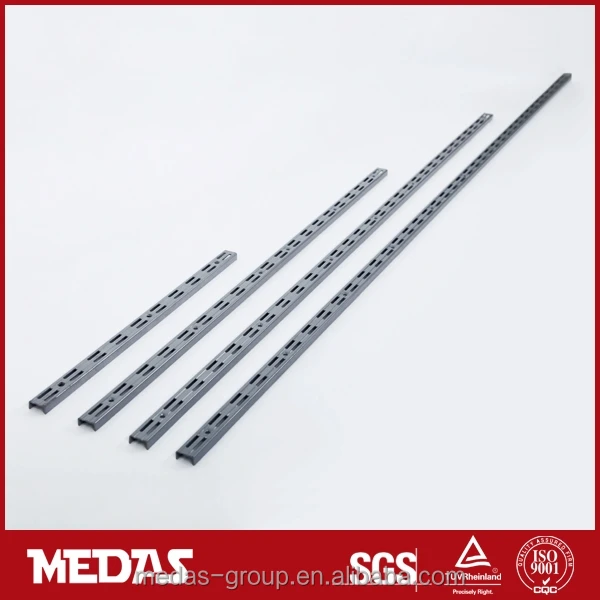 Adjustable Shelving System Wall Slotted Channel Upright - Buy Steel ...